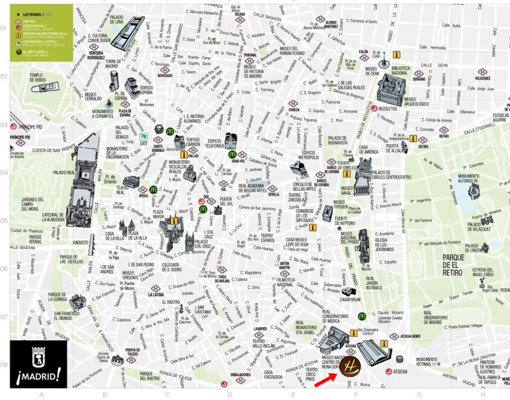 Accommodation in Atocha, Madrid - Hostel Alegría in Atocha, Madrid center